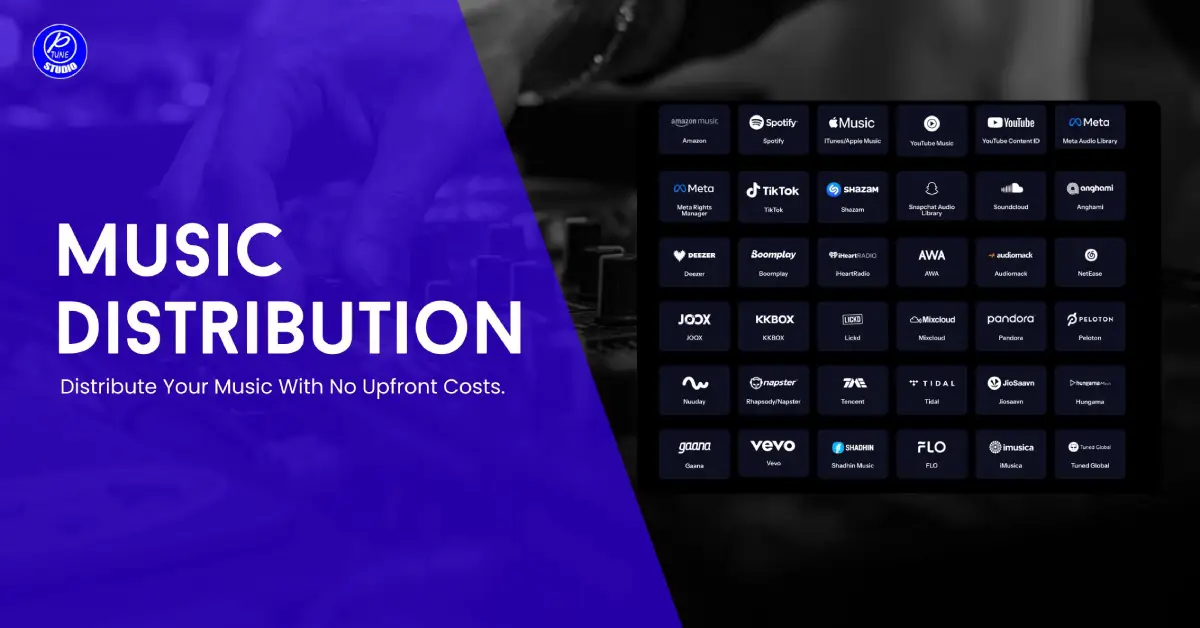 Free Music Distribution for Artists & Labels – P Tune Studio